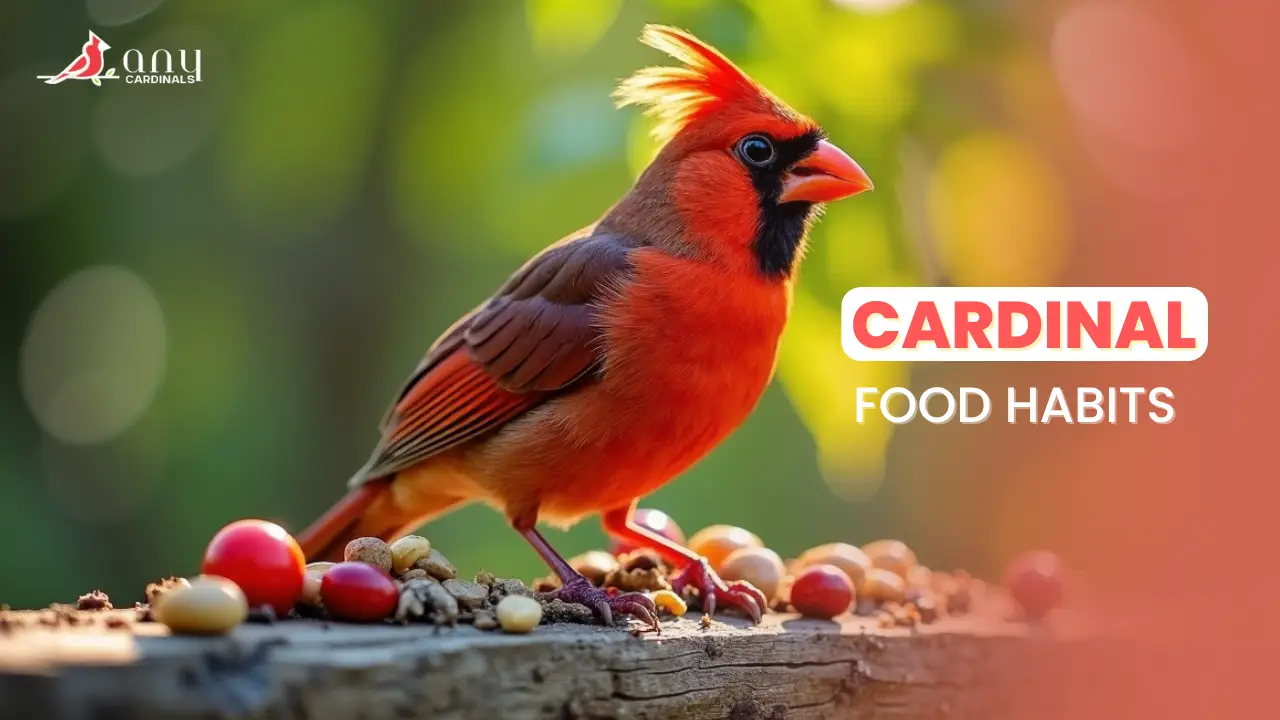 Cardinal Food Habits: Seeds, Fruits, Insects